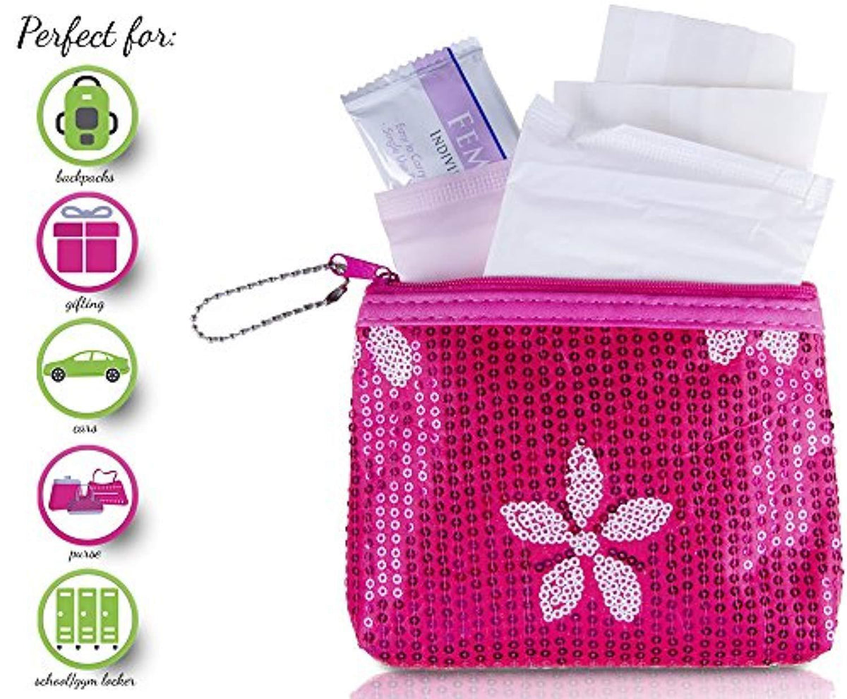 Menstruation Kit - First Period Kit To-go! (Period Starter Kit with al ...